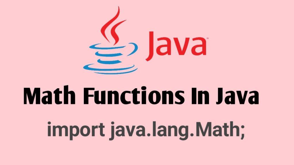 Functions Of Math Class In Java MasterDiTech